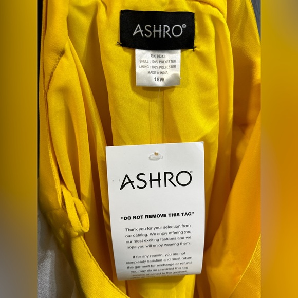 Ashro | Dresses | Ashro Womans Formal Ruffles 2 Piece Plus Size Set ...